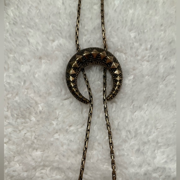 Jewelry | Brass Horseshoe Lariat Top Of Clasp To Bottom 18 | Poshmark